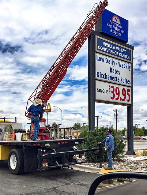 Houston Texas Sign Service, Repair, and Maintenance