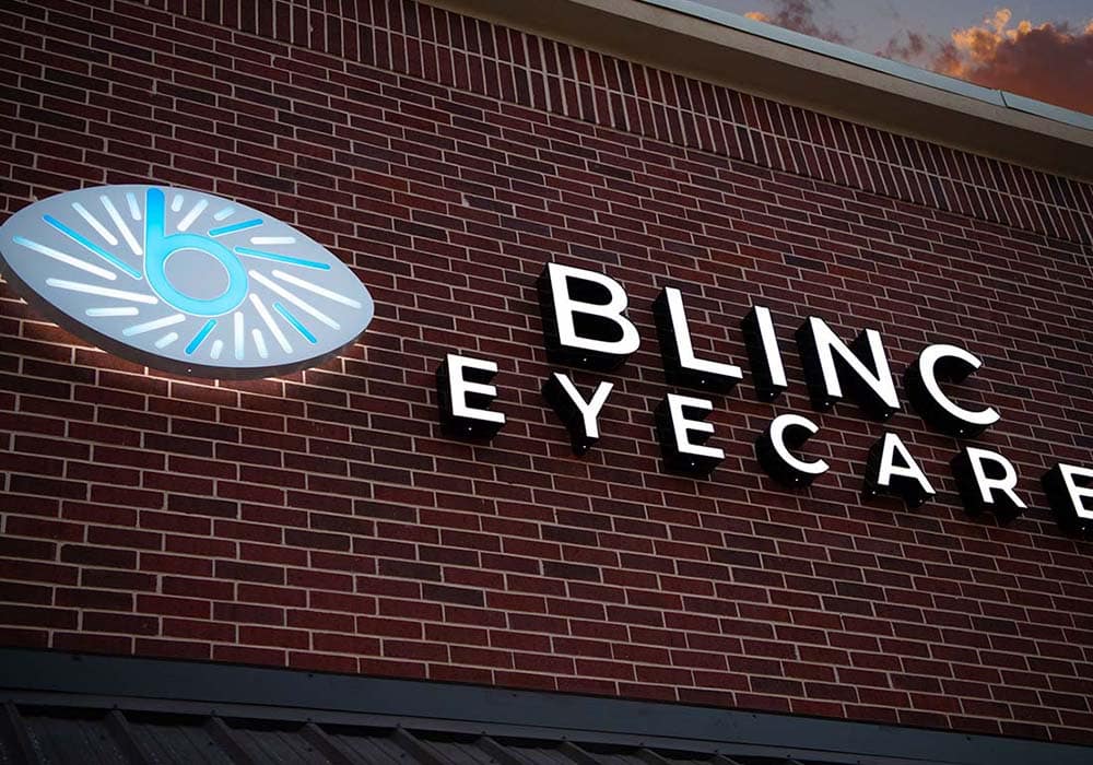 Blinc Eye Care-Channel Letter/Dimensional Signs - Best #1 Sign Shop